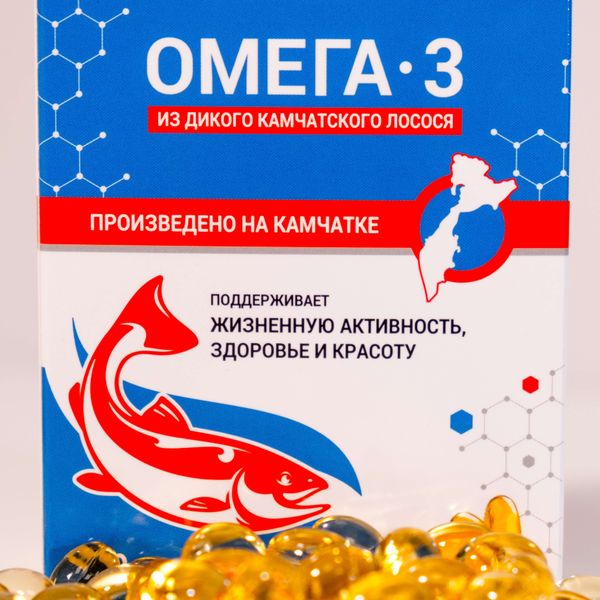 Закажи Омега-3 1000 мг (42 капсулы) в компании Дары Камчатки