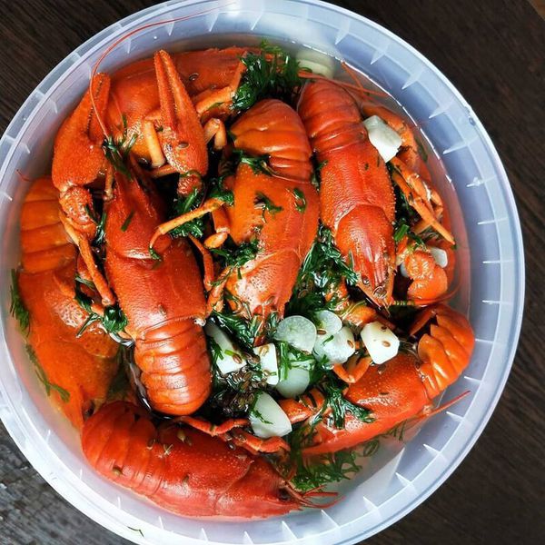 Order ВАРЕНЫЕ РАКИ (чесночно-укропная варка) in ГораРаков